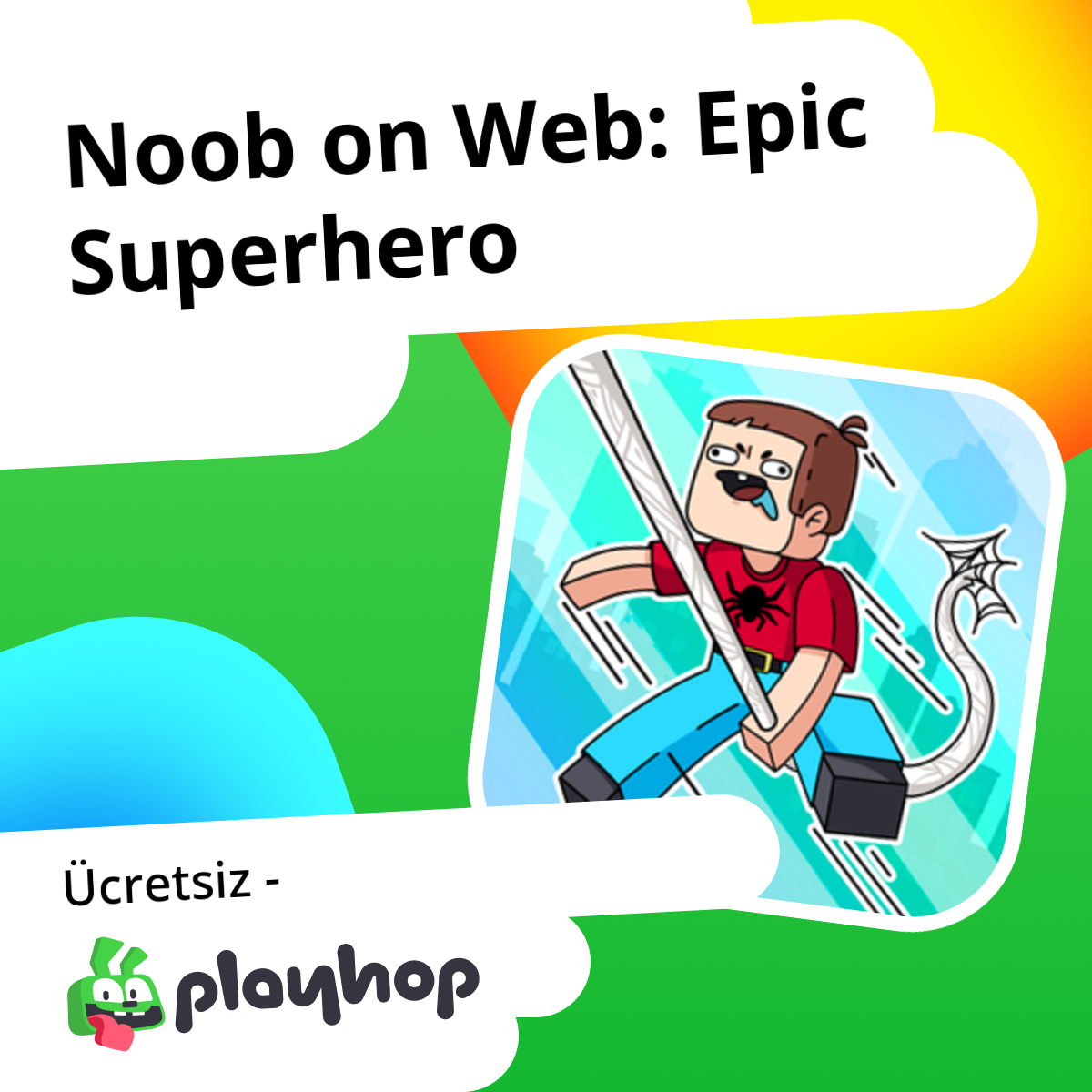 Noob on Web: Epic Superhero: Playhop'da Ücretsiz Çevrimiçi Oynayın