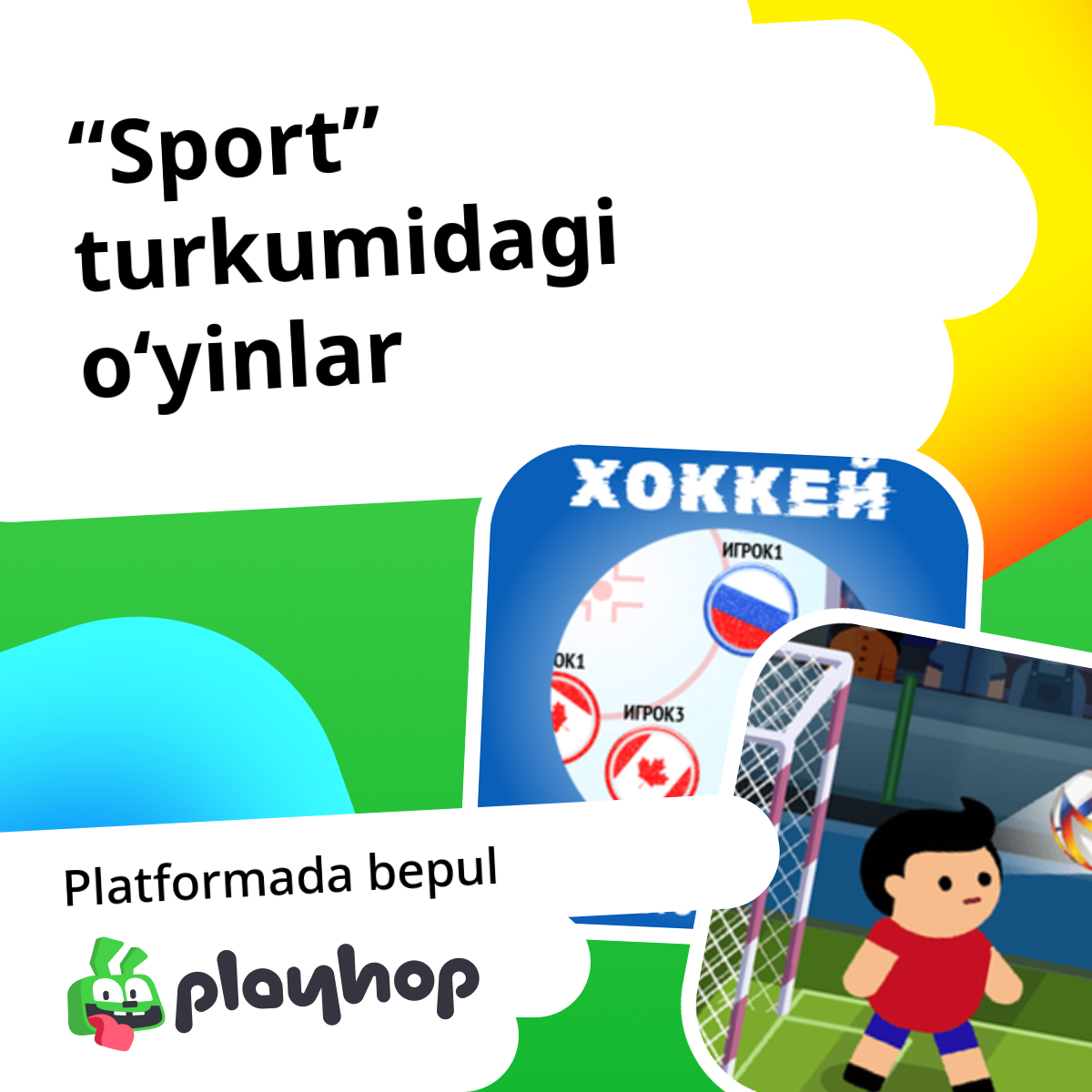 Sport o‘yinlar Onlayn: Bepul oʻynang: Playhop