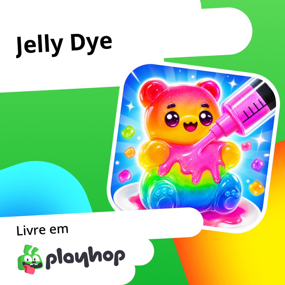 Jelly Dye: Jogue Online Grátis no Playhop