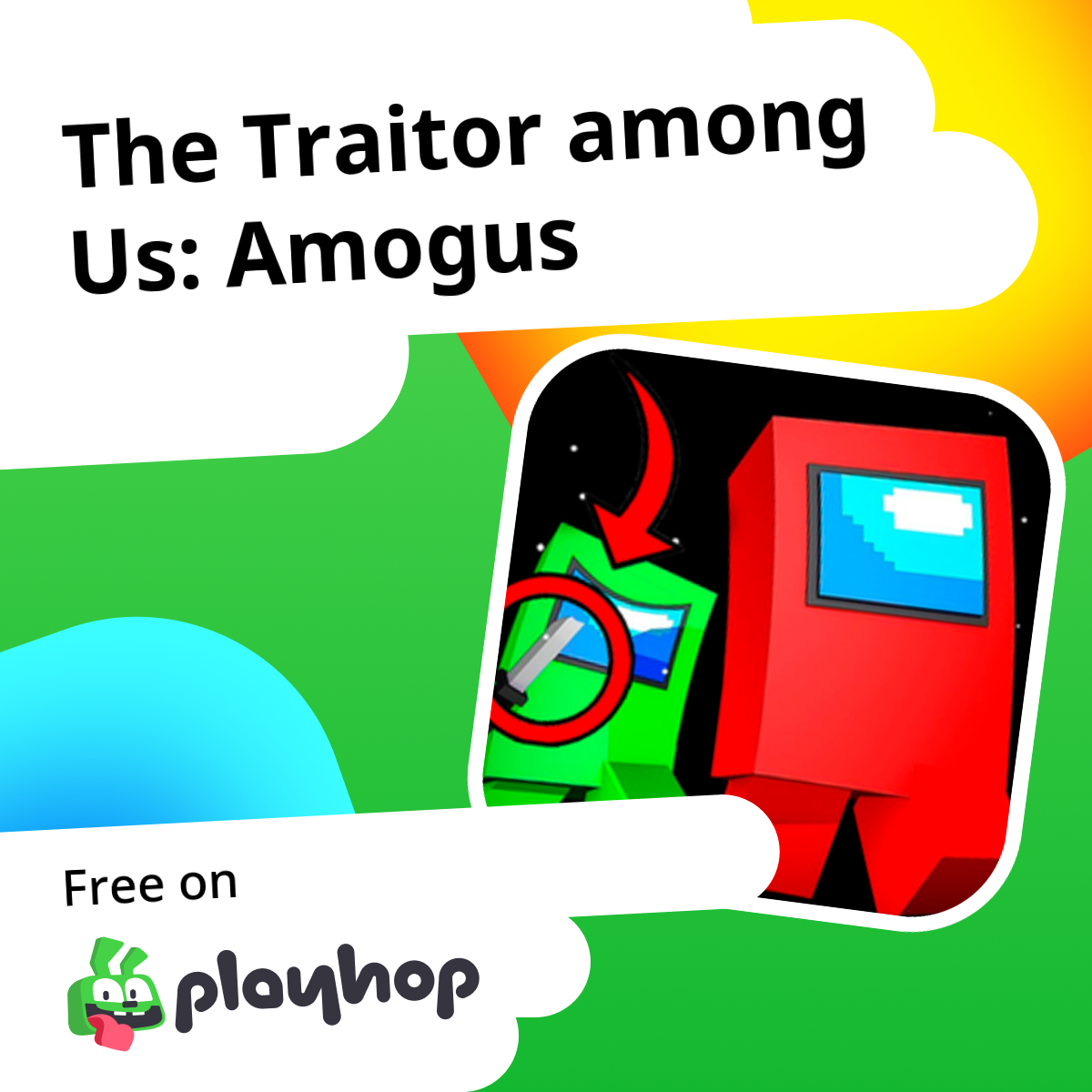 The Traitor among Us: Amogus (by MinerKa): Play Online For Free On Playhop