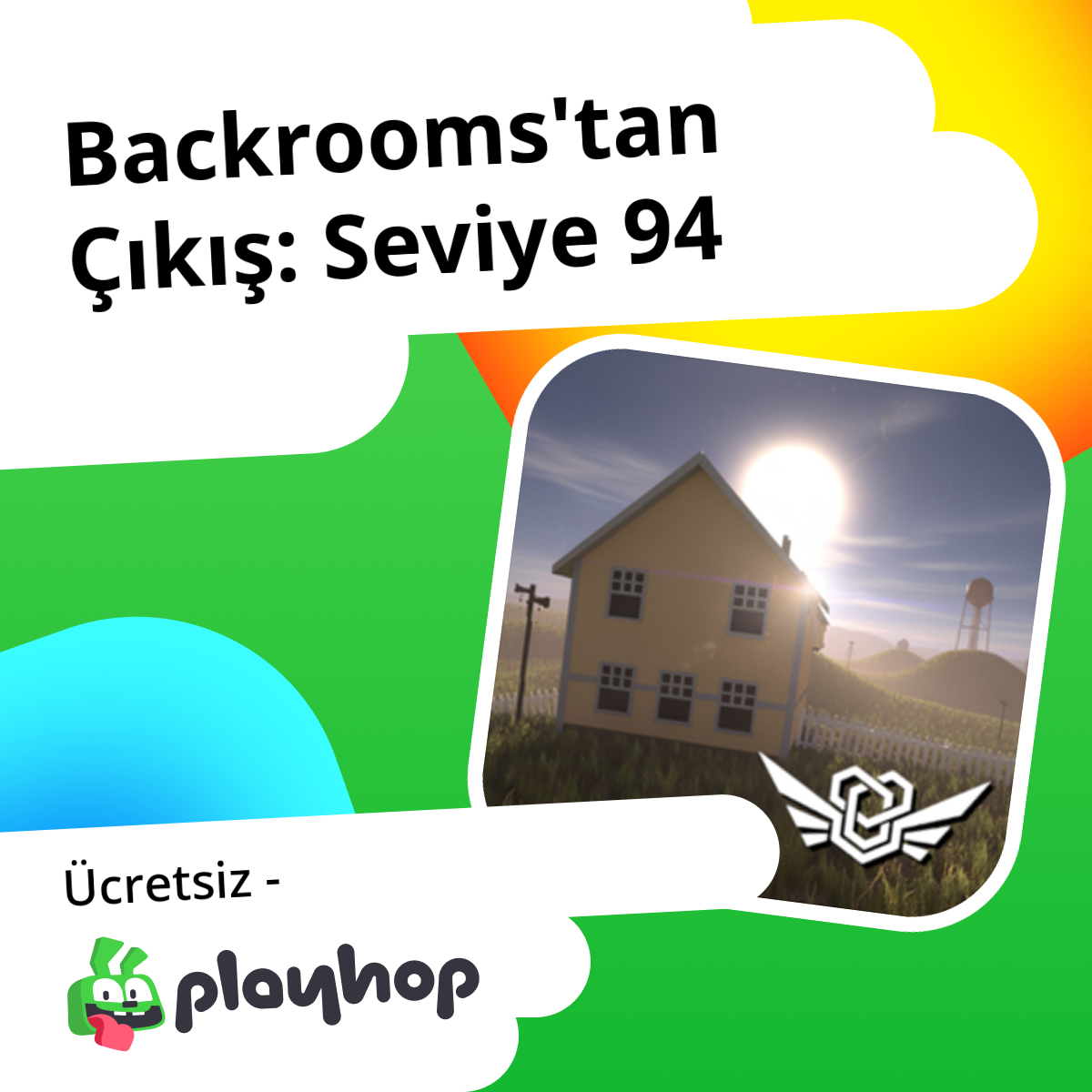 Backrooms'tan Çıkış: Seviye 94: Playhop'da Ücretsiz Çevrimiçi Oynayın