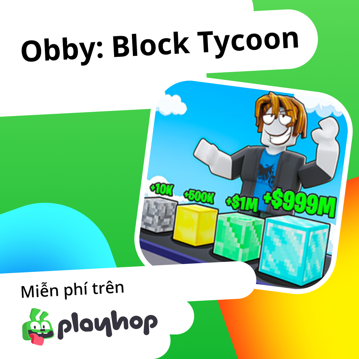 Obby: Block Tycoon (bởi AppPoxi): Chơi Trực Tuyến Miễn Phí Trên Playhop