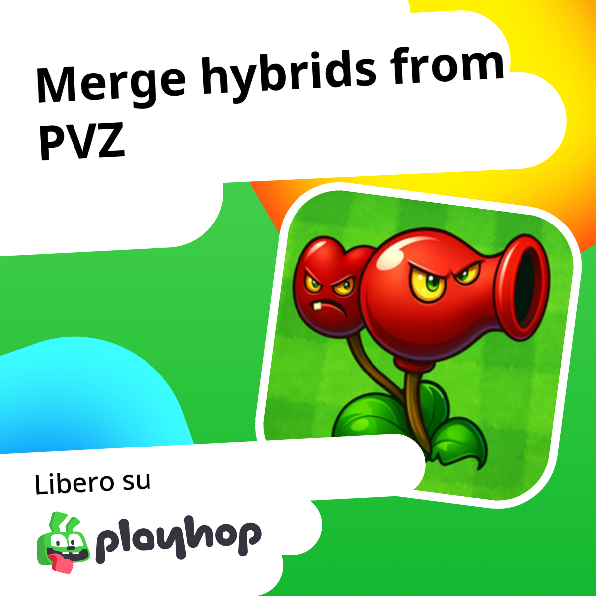 Merge hybrids from PVZ (di PLOV): gioca online gratuitamente su Playhop