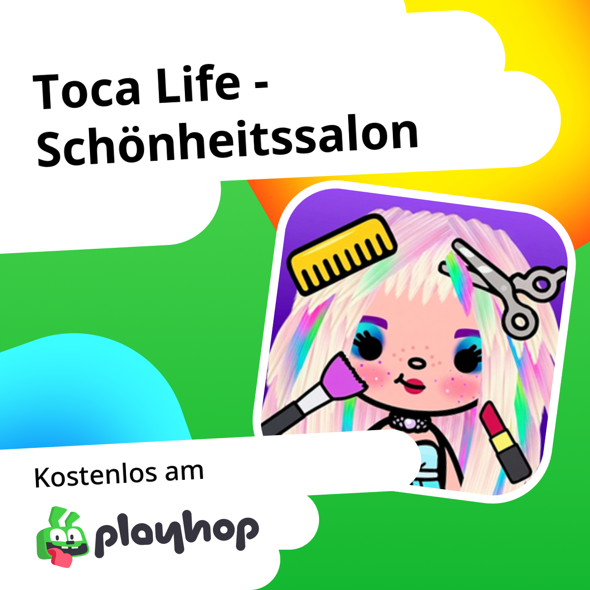 Toca Life - Schönheitssalon: Kostenlos online spielen auf Playhop