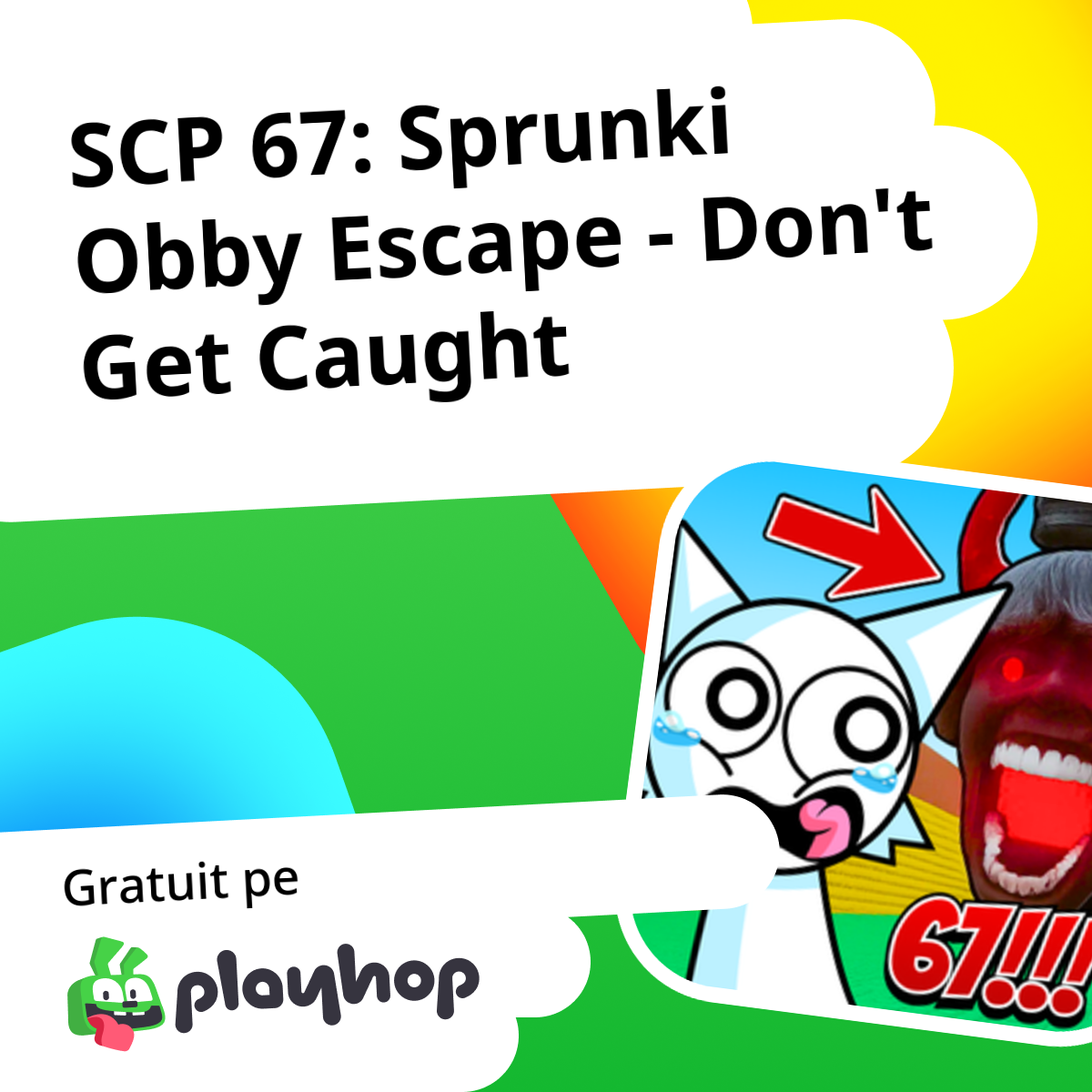 SCP 67: Sprunki Obby Escape - Don't Get Caught (de Trash Games): Joacă ...