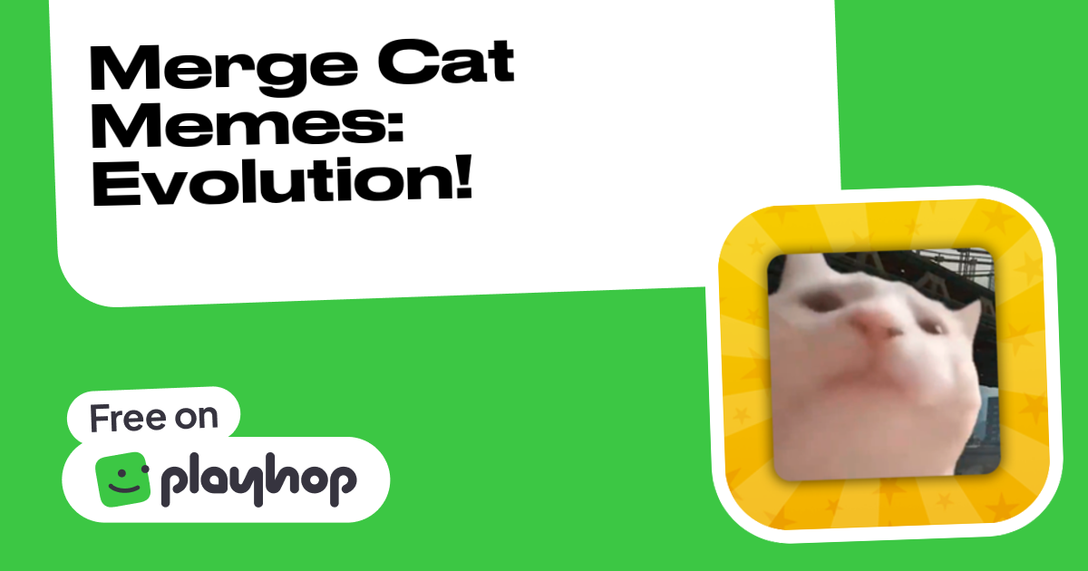 Merge Cat Memes: Evolution! (oleh Heterogen Games): Mainkan Online ...