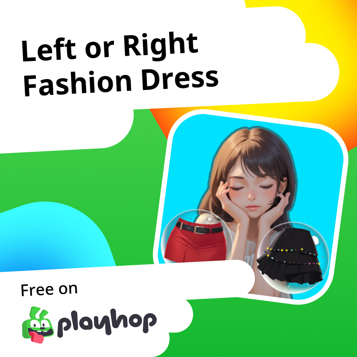 Left or Right Fashion Dress: العب أونلاين مجانًا على Playhop