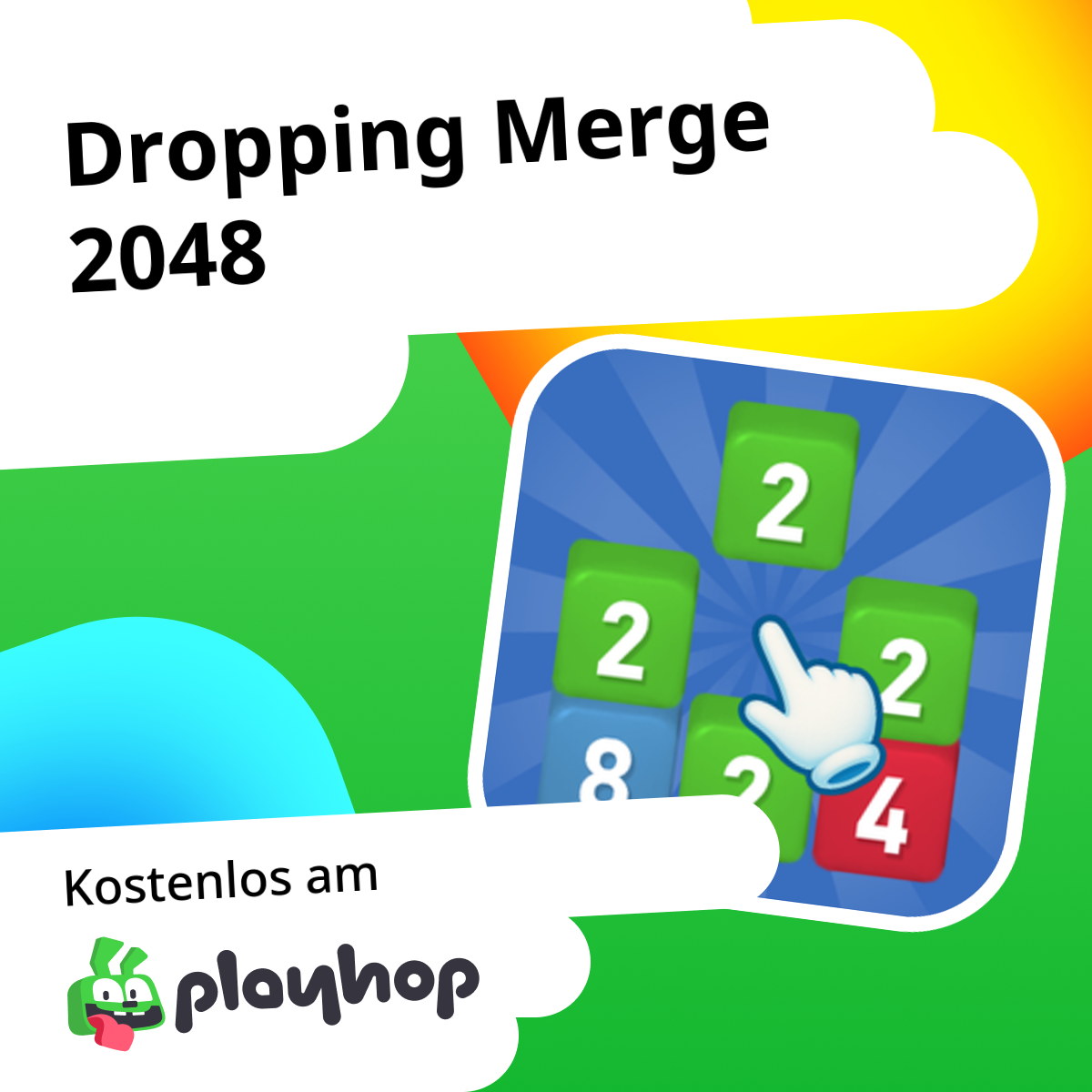 Dropping Merge 2048 (von Sindy): Spiele kostenlos online auf Playhop