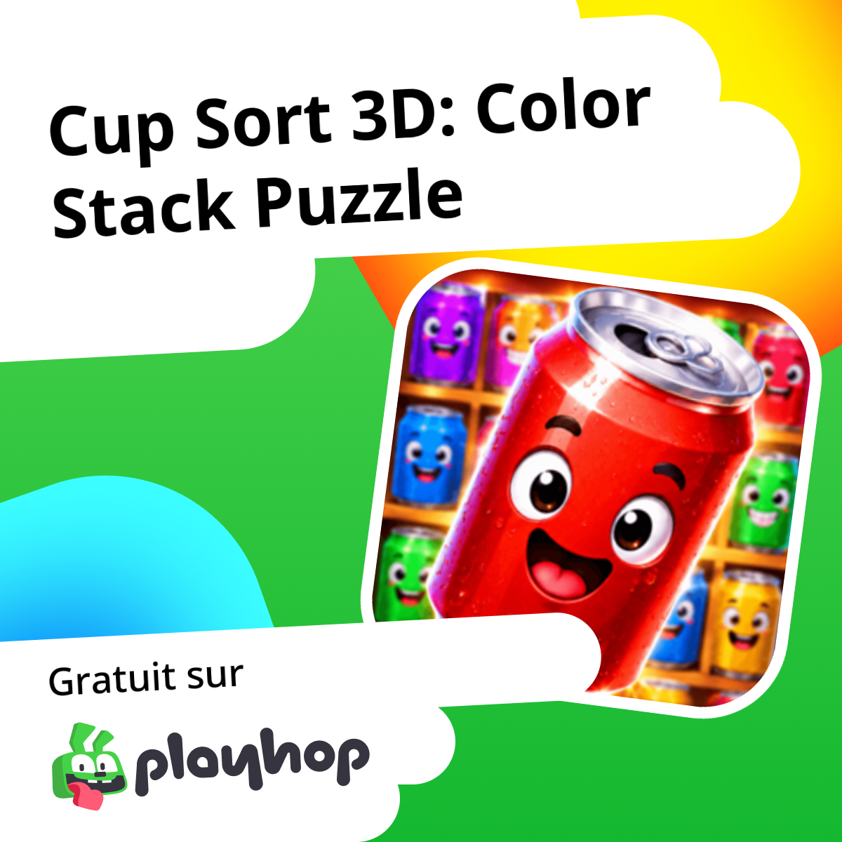 Cup Sort Puzzle 3D (par HapppGame): Jouez En Ligne Gratuitement Sur Playhop