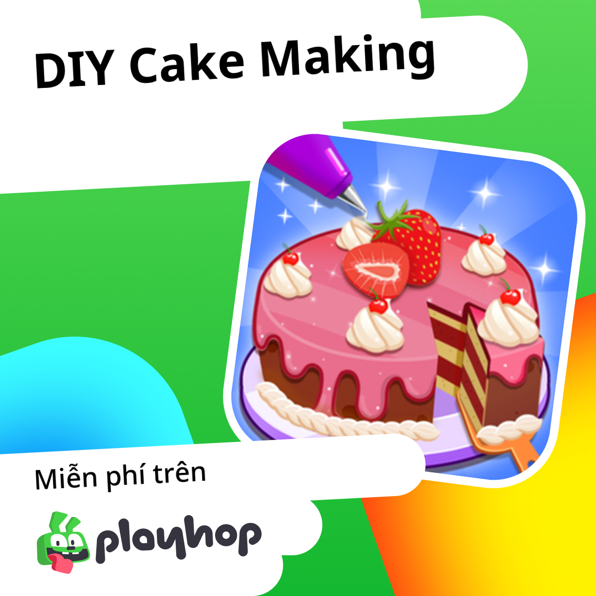 DIY Cake Making: Chơi trực tuyến miễn phí trên Playhop