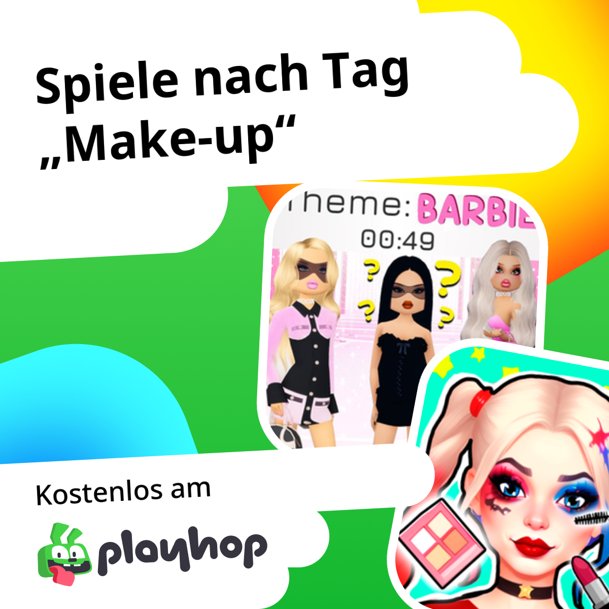 Spiele Make-up: Online Kostenlos Spielen auf Playhop