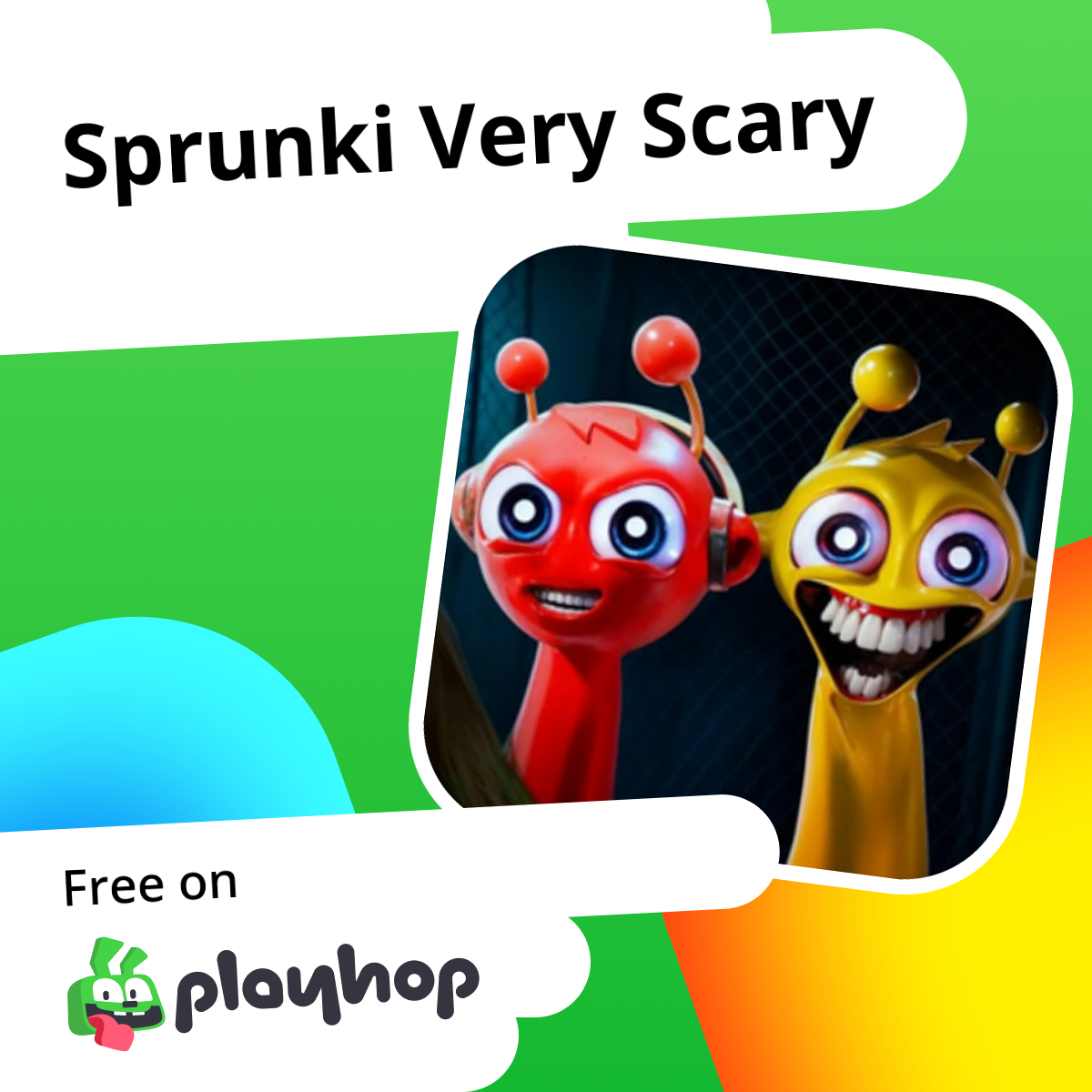 Sprunki Very Scary (by IceCreamStudio): Play Online For Free On Playhop