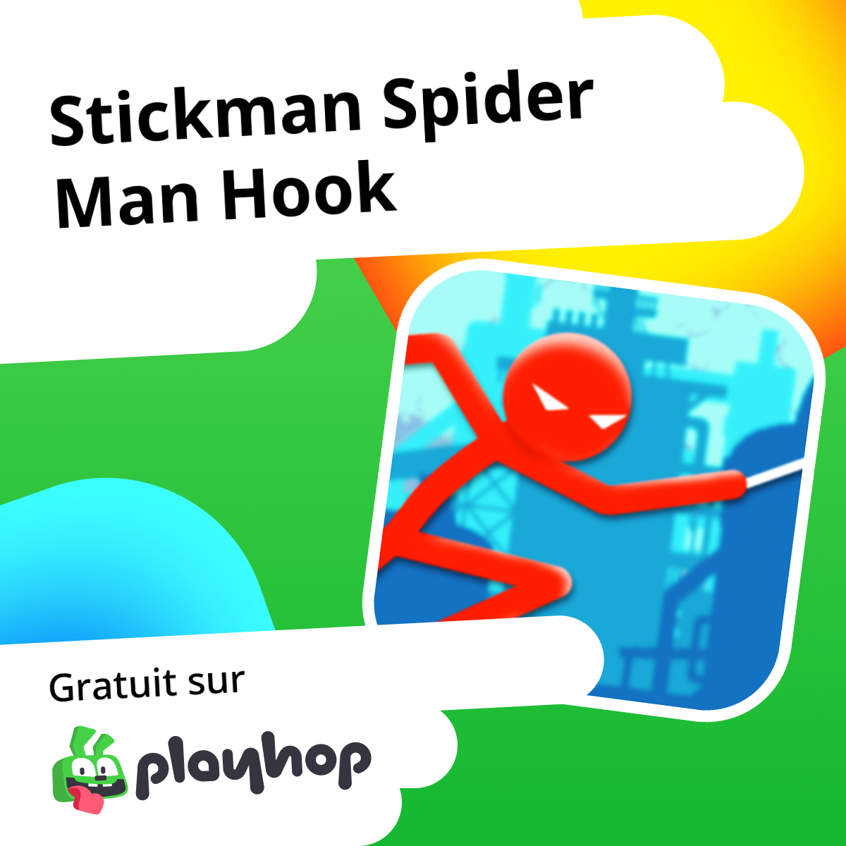 Stickman Spider Man Hook (par New Generation Games): Jouez En Ligne ...