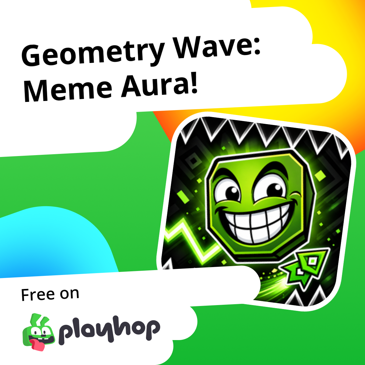 Geometry Wave: Meme Aura!: Play Online For Free On Playhop