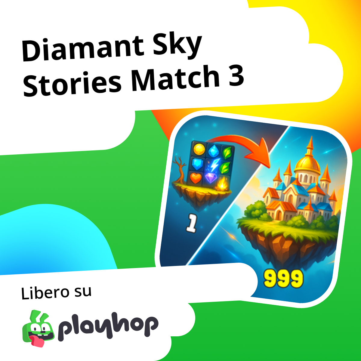 Diamant Sky Stories Match 3 (di Sateda Games): gioca online ...