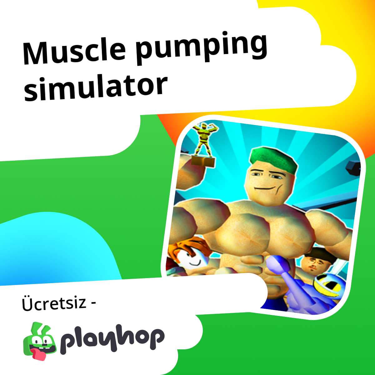 Muscle pumping simulator (lolkajoin geliştiricisinden): Playhop ...