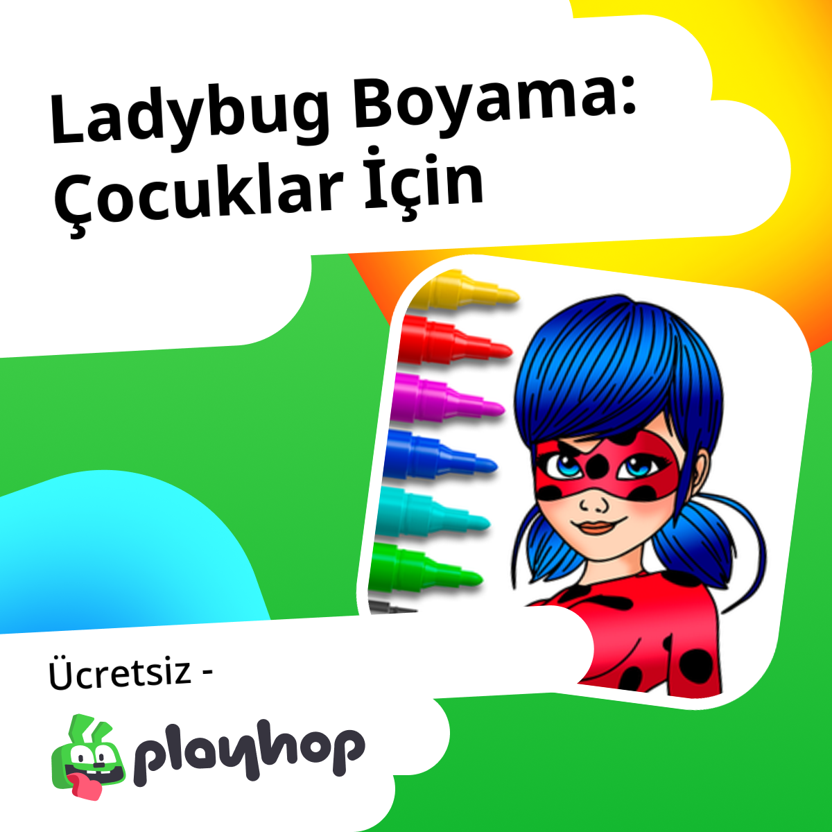 Ladybug Boyama: Çocuklar İçin (Girls Games Puzzles geliştiricisinden ...
