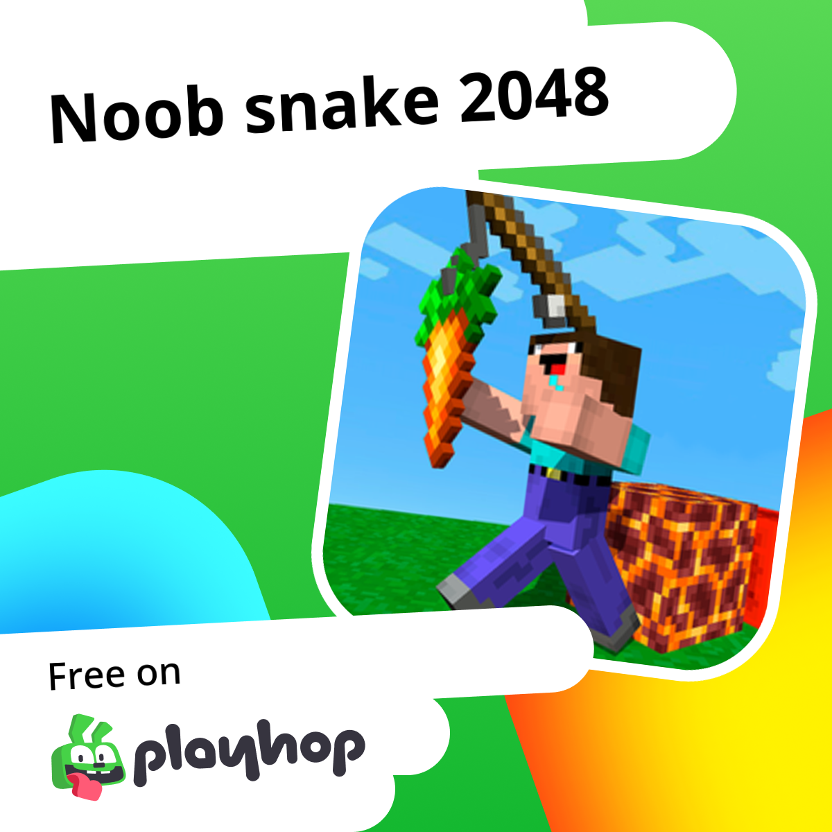 Noob snake 2048 (توسط Best Game Studio): بازی آنلاین به صورت رایگان در ...