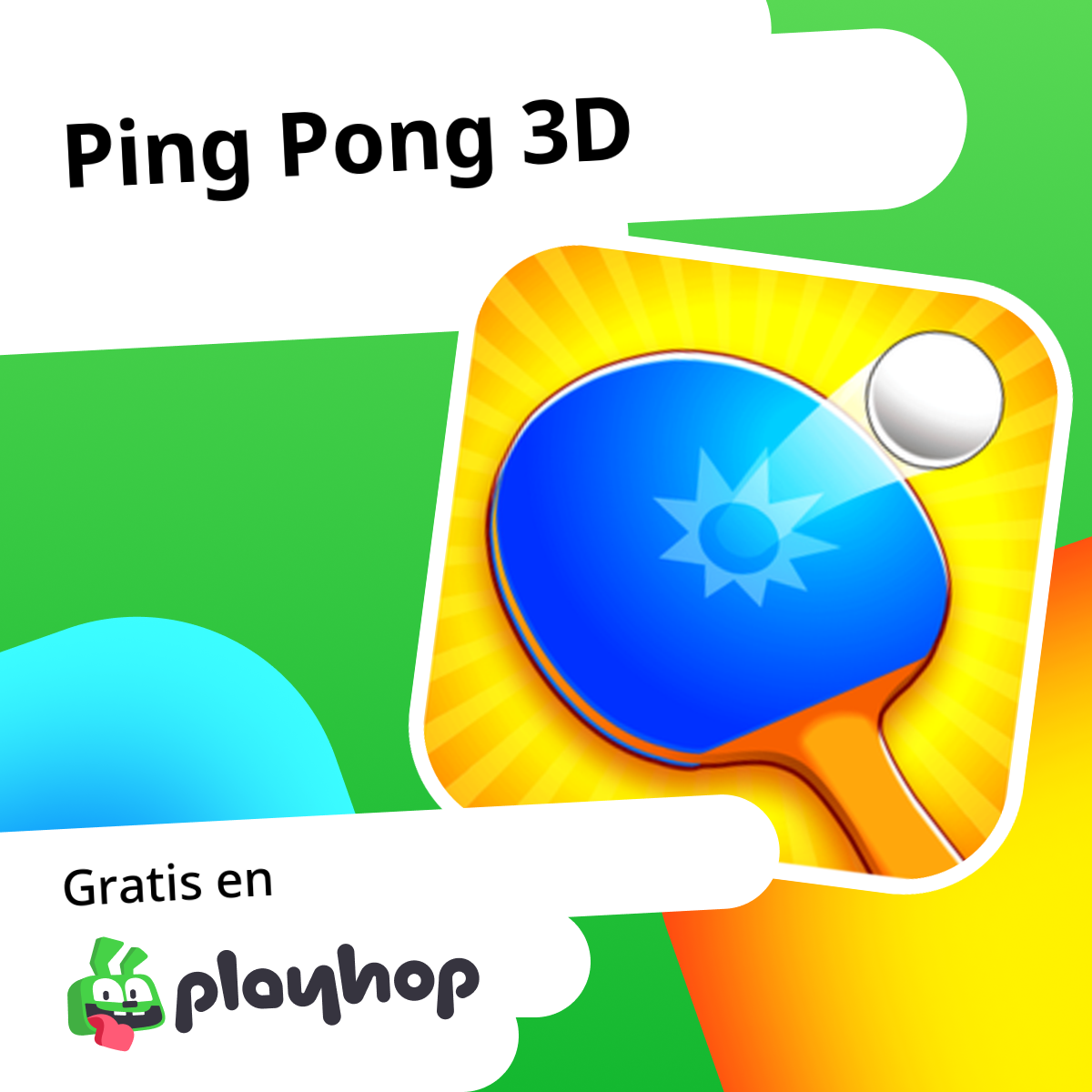 Ping Pong 3D (por Joshua Kamara): Juega Gratis Online en Playhop
