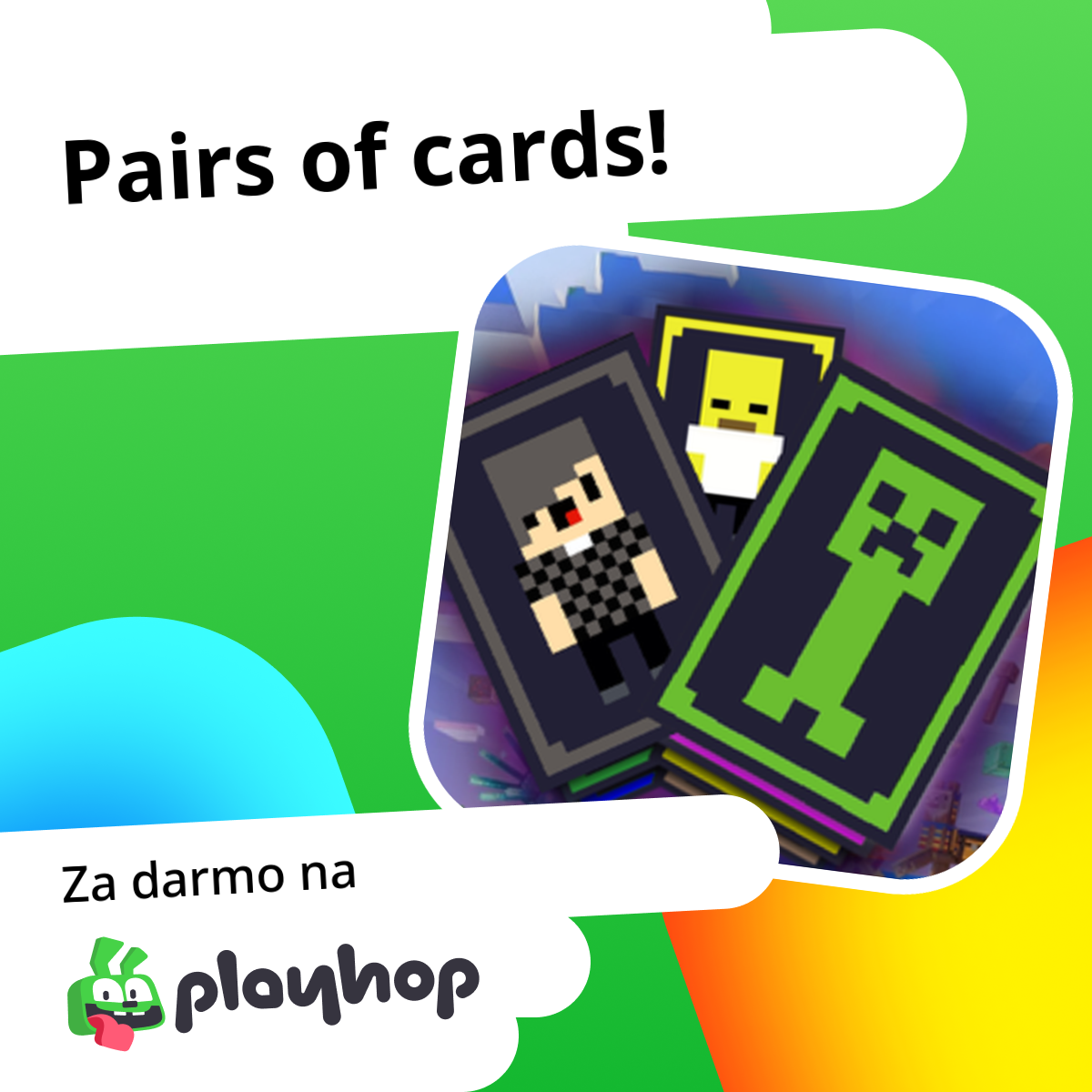 Pairs of cards!: Graj Za Darmo Online w Playhop