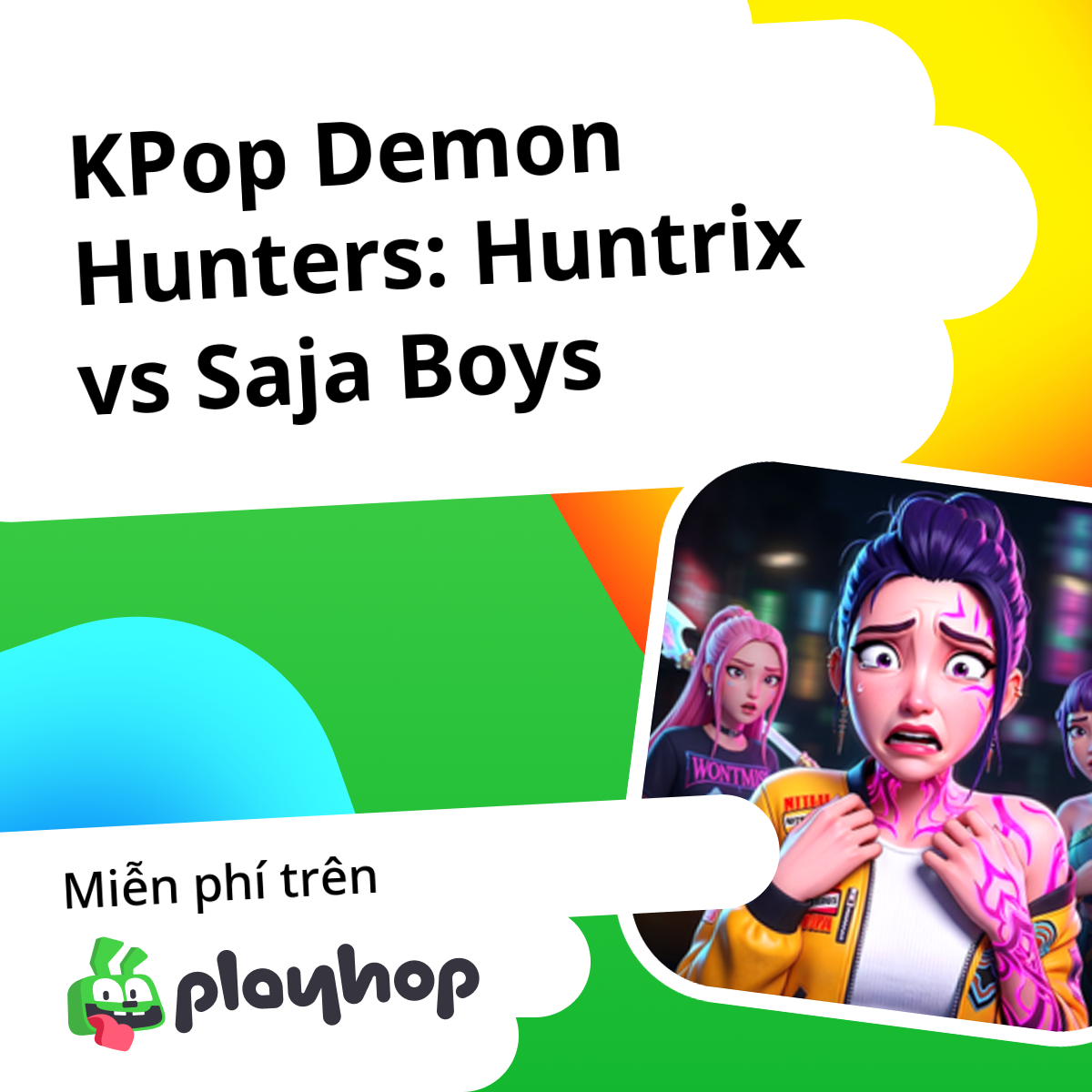 KPop Demon Hunters: Huntrix vs Saja Boys: Chơi trực tuyến miễn phí trên ...