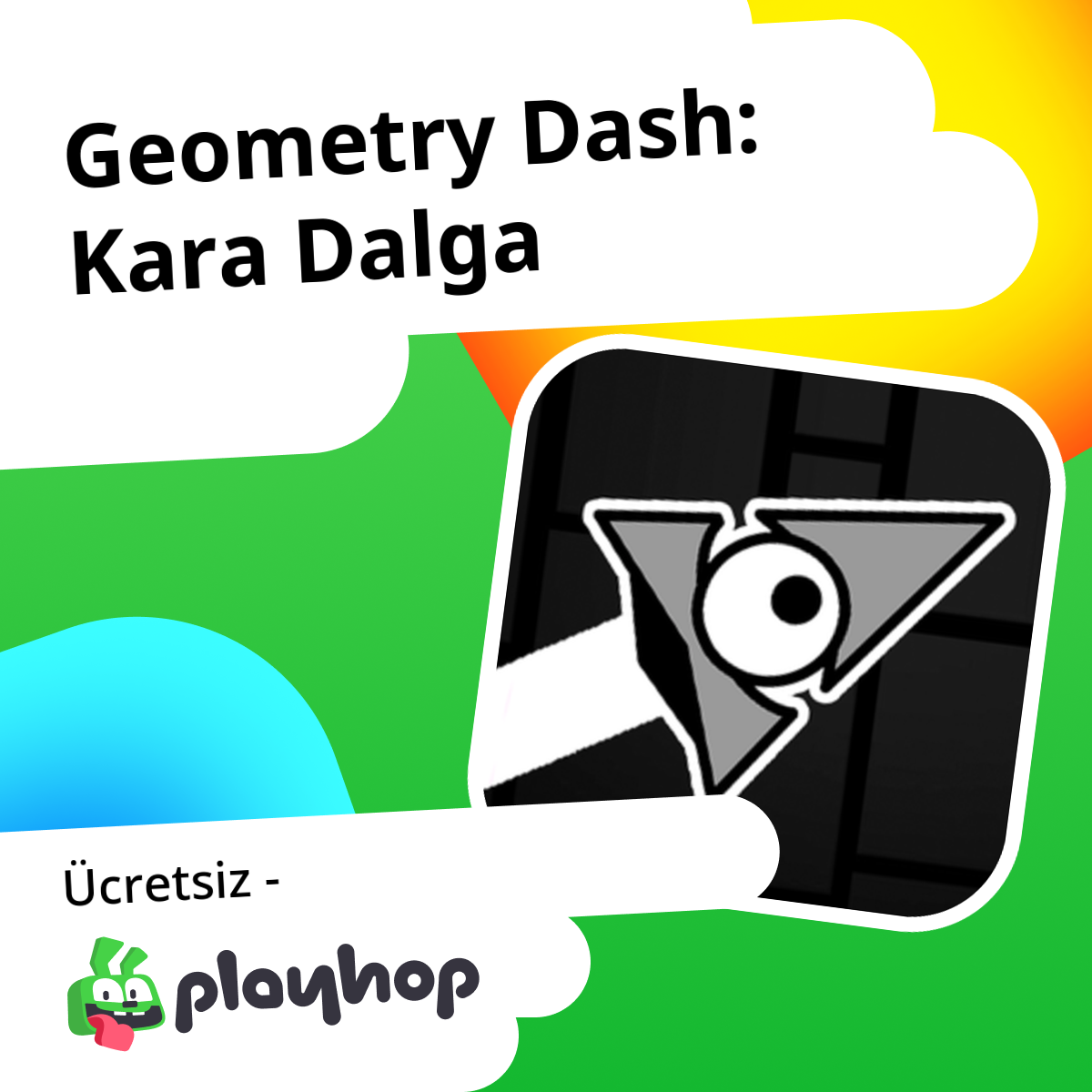 Geometry Dash: Kara Dalga: Playhop'da Ücretsiz Çevrimiçi Oynayın