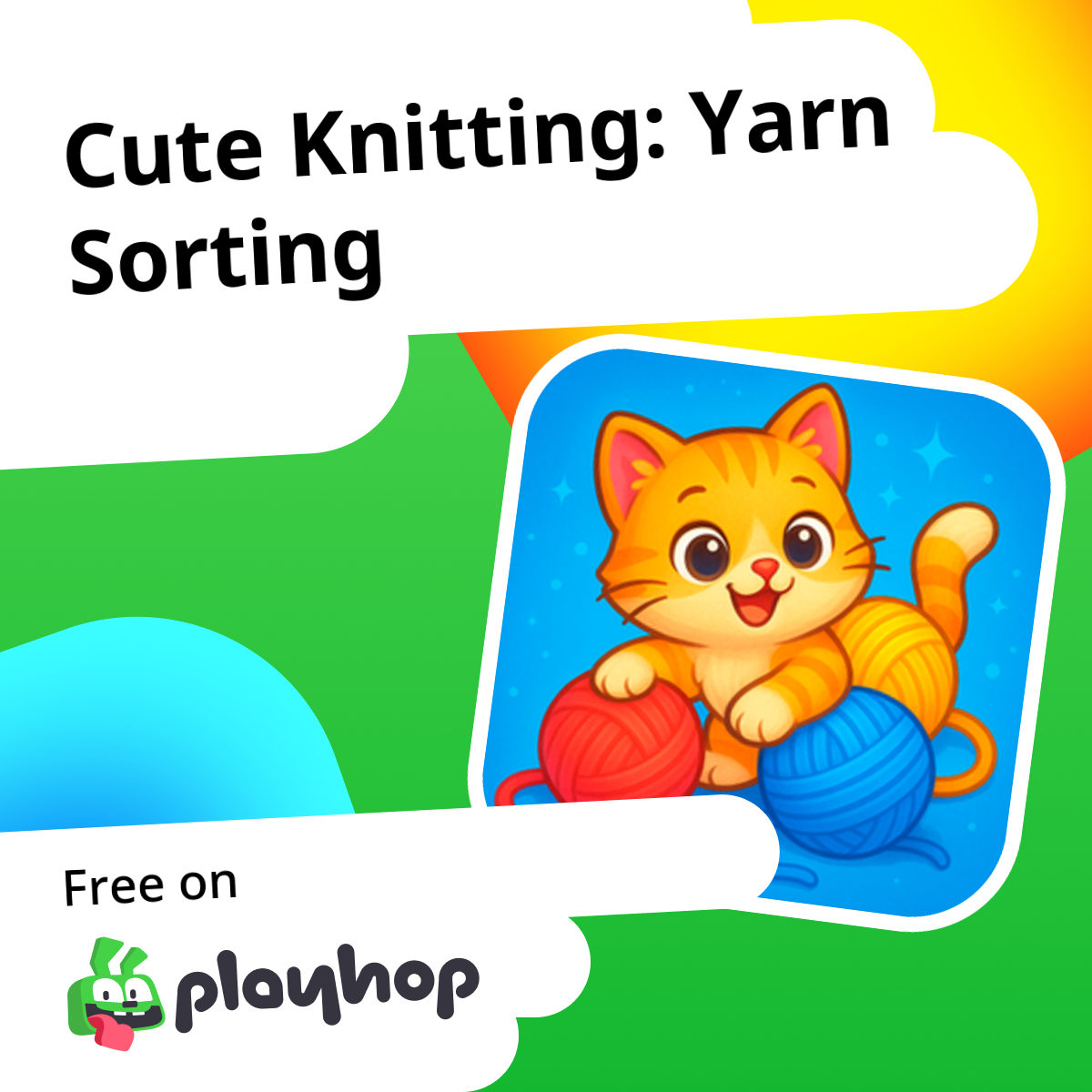 Cute Knitting: Yarn Sorting (by WS Empire): Play Online For Free On Playhop