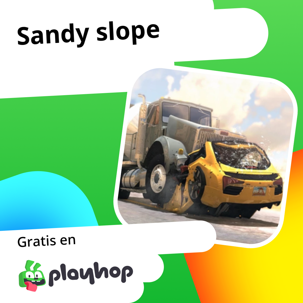 Sandy slope: Juega en línea gratis en Playhop