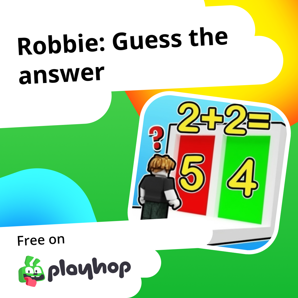 Robbie: Guess the answer: Play Online For Free On Playhop