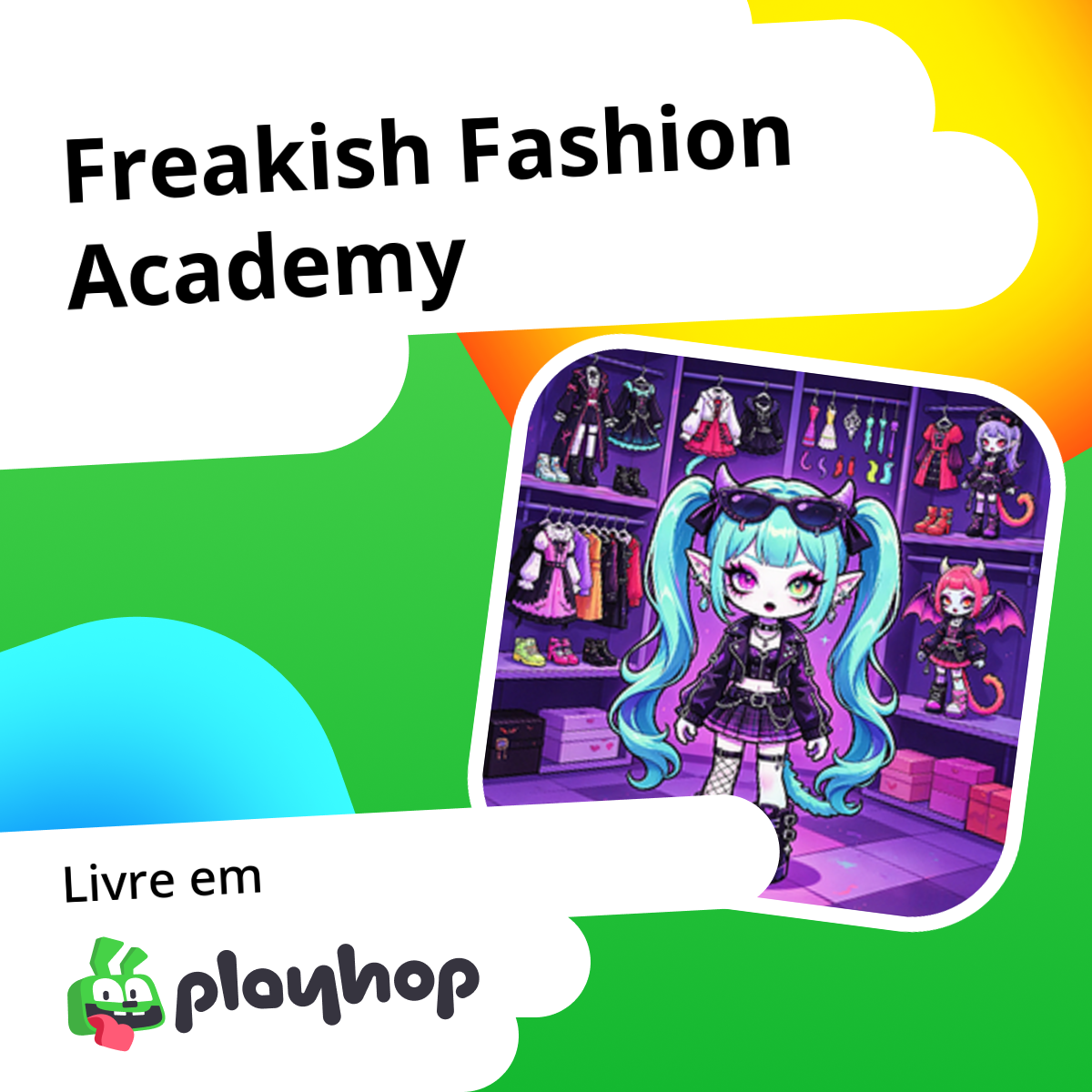 Freakish Fashion Academy: Jogue Online Grátis no Playhop