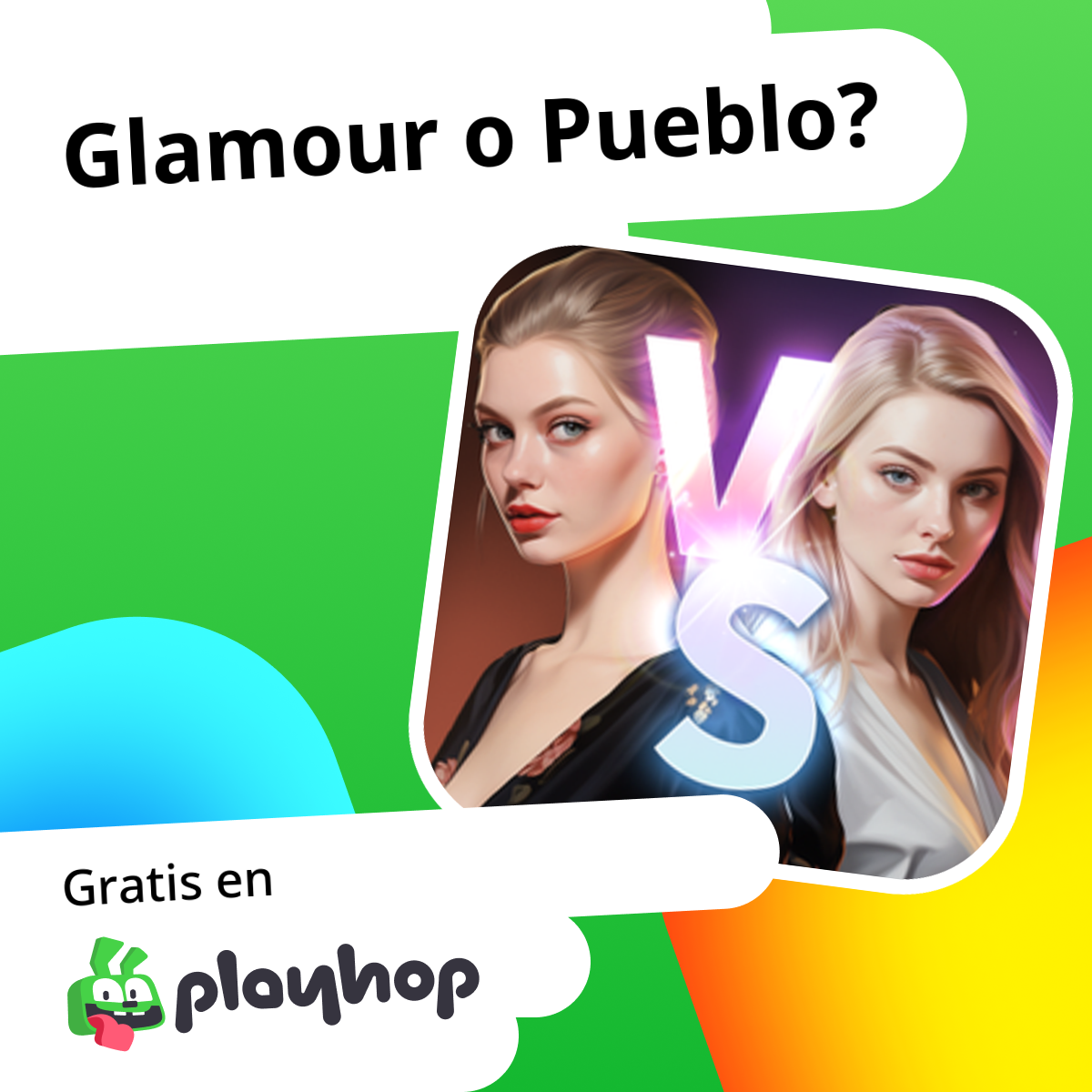 Glamour o Pueblo? (por DroppedBall): Juega Gratis Online en Playhop