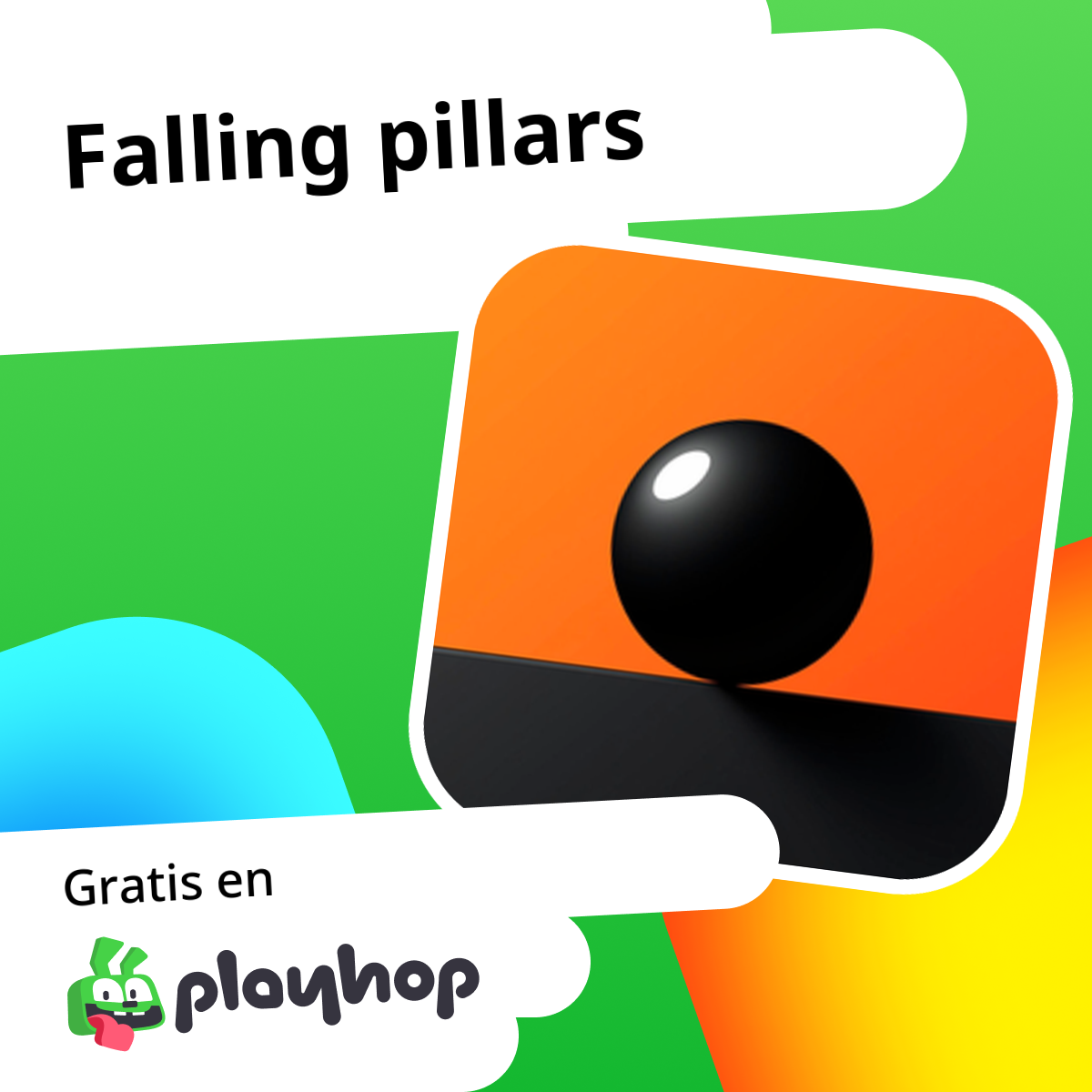 Falling pillars (por Ogyzok): Juega Gratis Online en Playhop