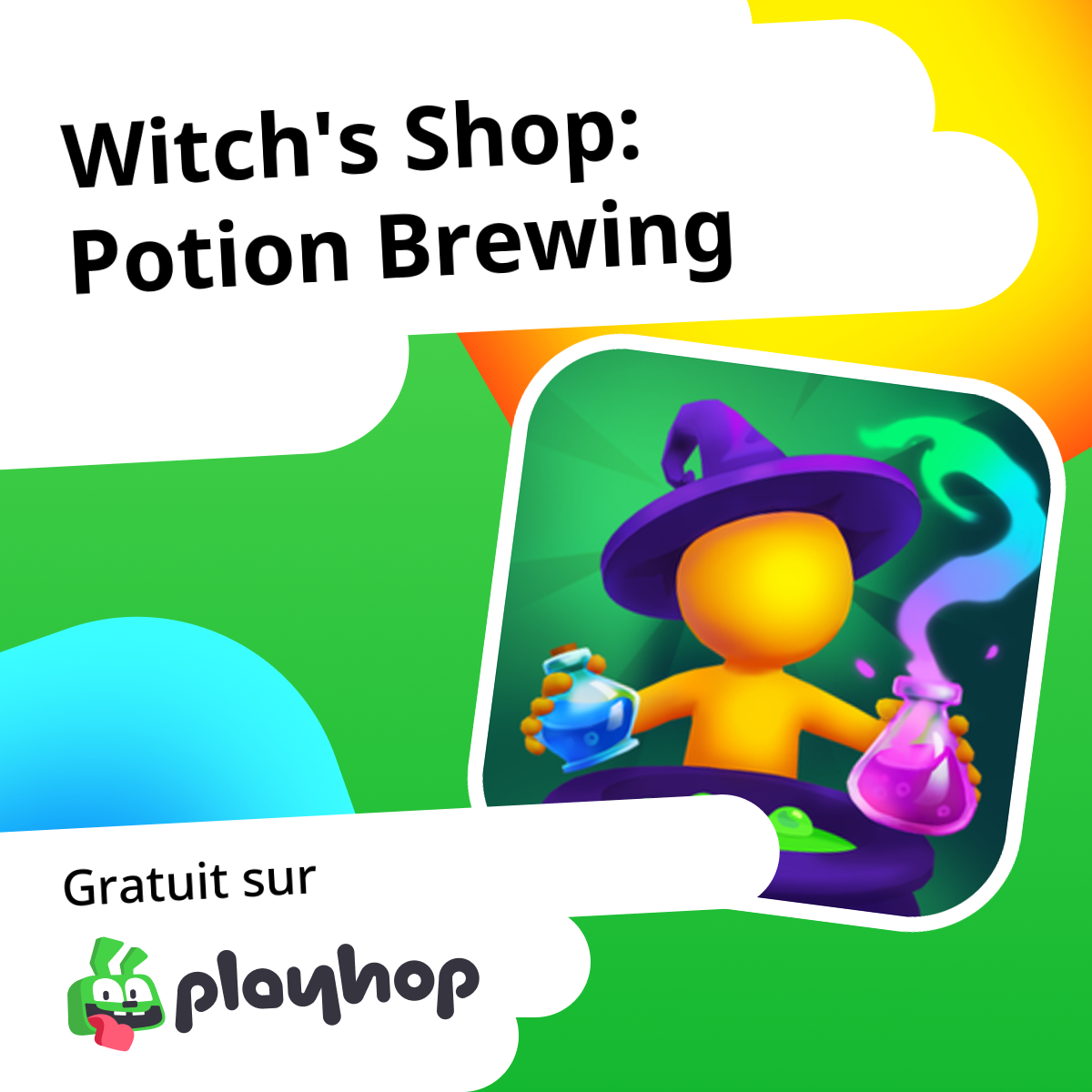 Witch's Shop: Potion Brewing: Jouez en ligne gratuitement sur Playhop