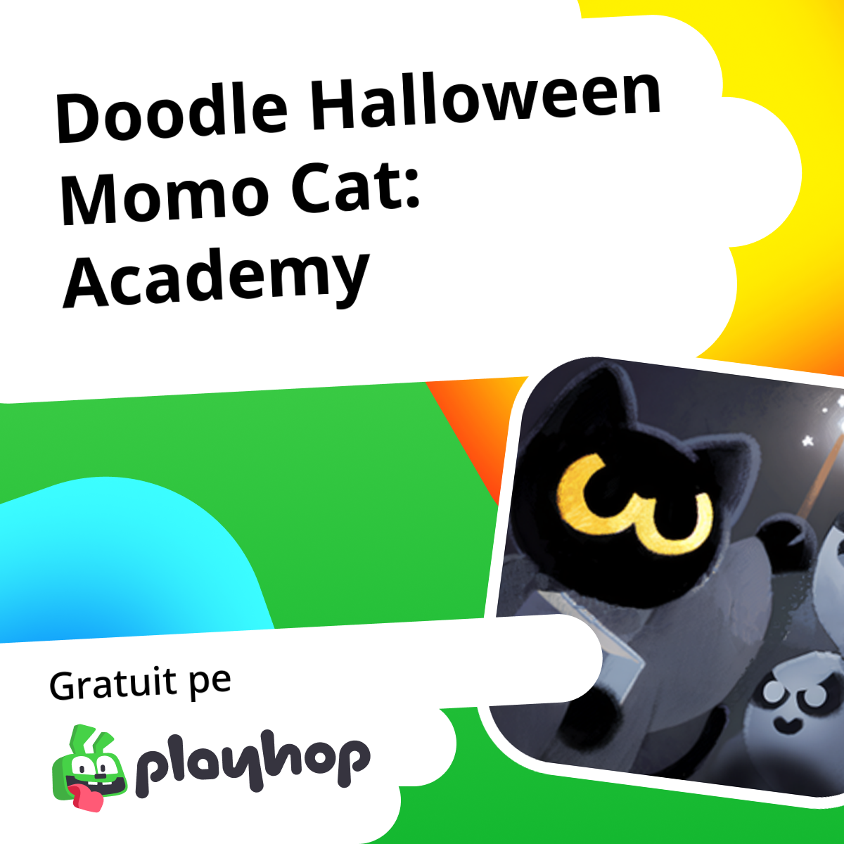 Doodle Halloween Momo Cat: Academy (de Fennec Labs): Joacă online ...