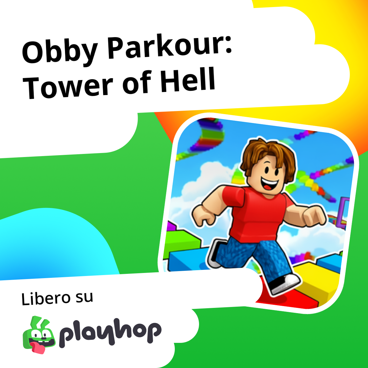 Obby Parkour: Tower of Hell: Gioca Gratis Online su Playhop