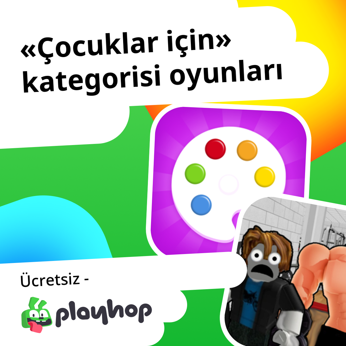 Çevrimiçi Oyunlar Çocuklar için: Playhop Sitesinde Ücretsiz Oynayın