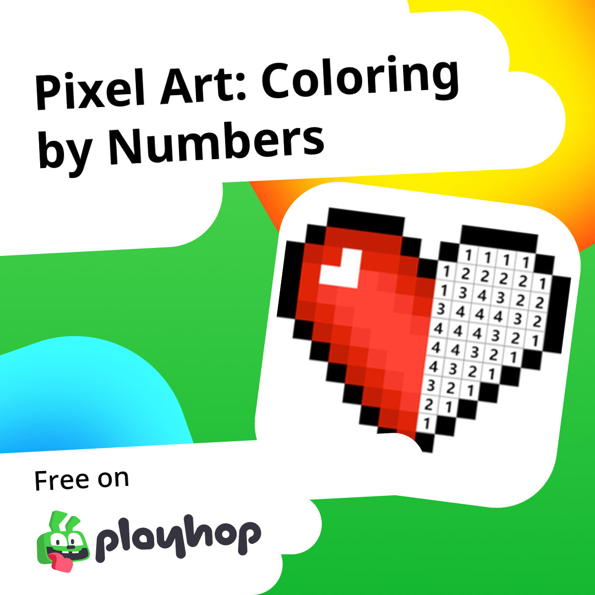 Pixel Art: Coloring by Numbers: Play Online For Free On Playhop