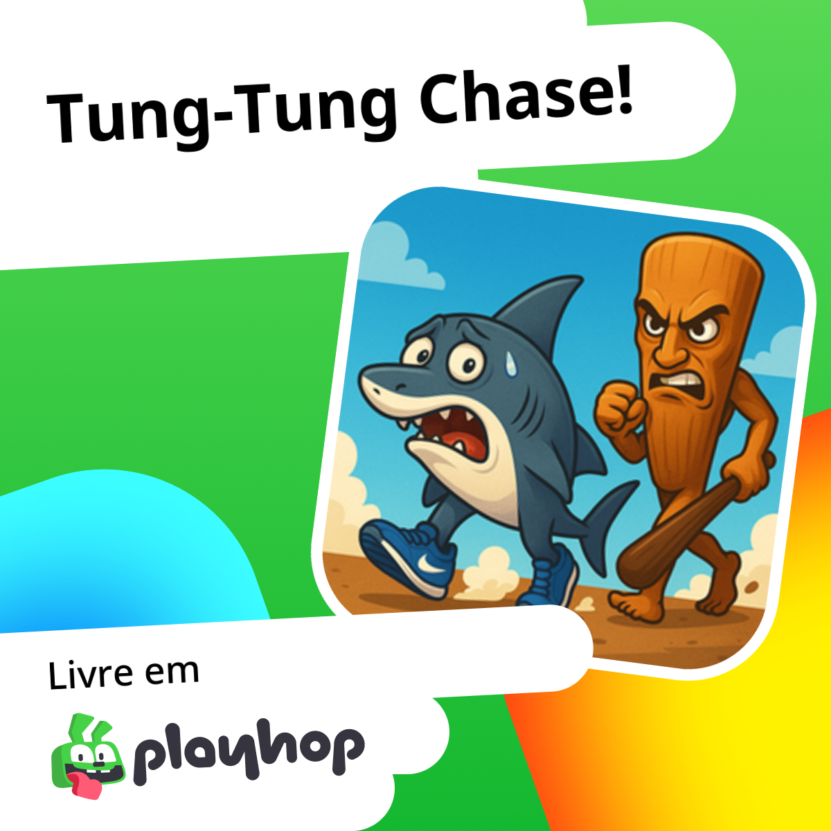 Tung-Tung Chase! (por CardenasConstruct): Jogue Online Gratuitamente Em Playhop