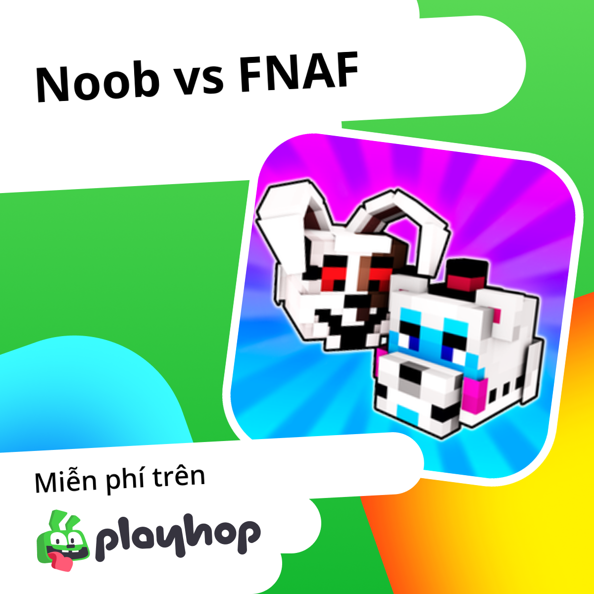 Noob vs FNAF: Chơi trực tuyến miễn phí trên Playhop