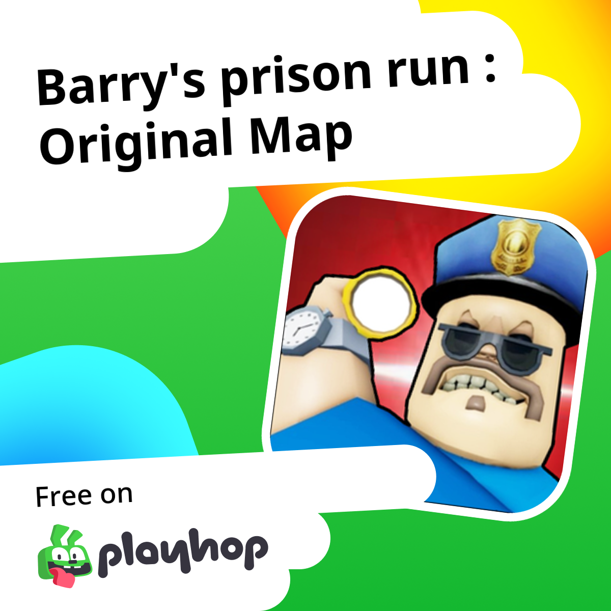 Barry's prison run : Original Map: Play Online For Free On Playhop