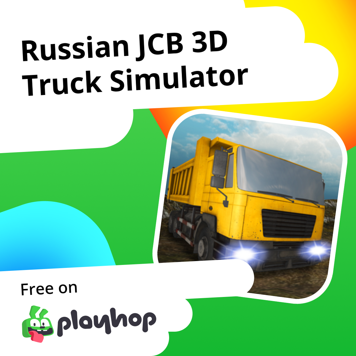 Russian JCB 3D Truck Simulator (by OneY Games Studio): Play Online For ...