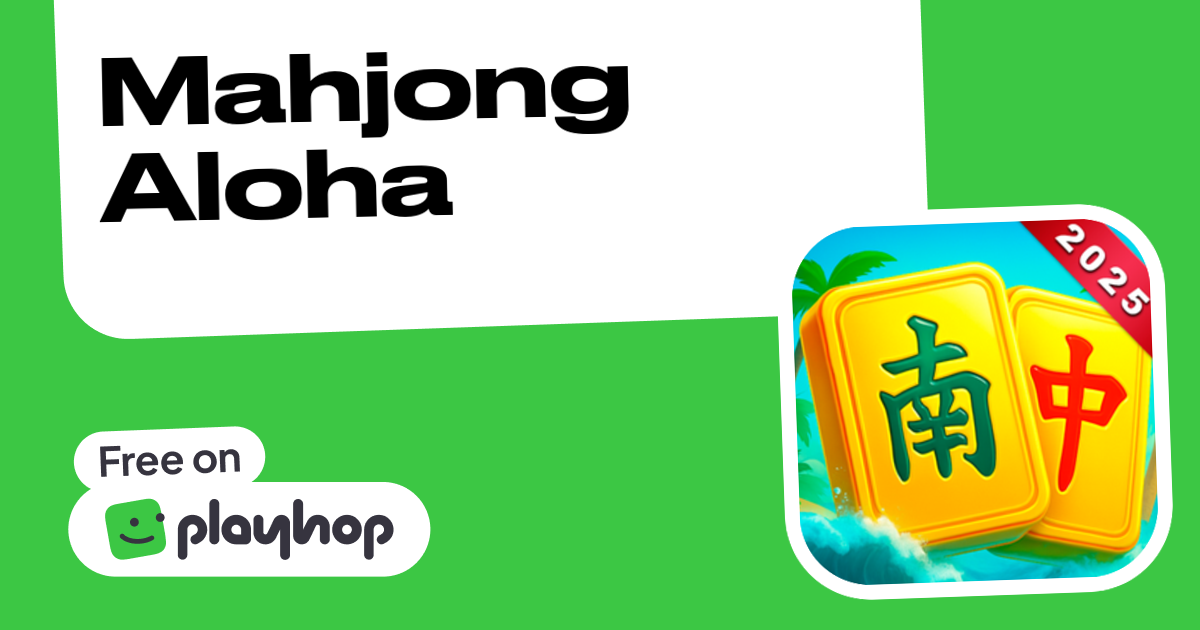 Mahjong Aloha (per gordeichuktp): Juega Gratis Online en Playhop