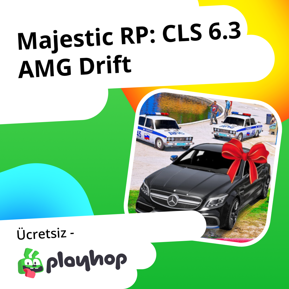 Majestic RP: CLS 6.3 AMG Drift (MapStudio geliştiricisinden): Playhop Servisinde Ücretsiz ...