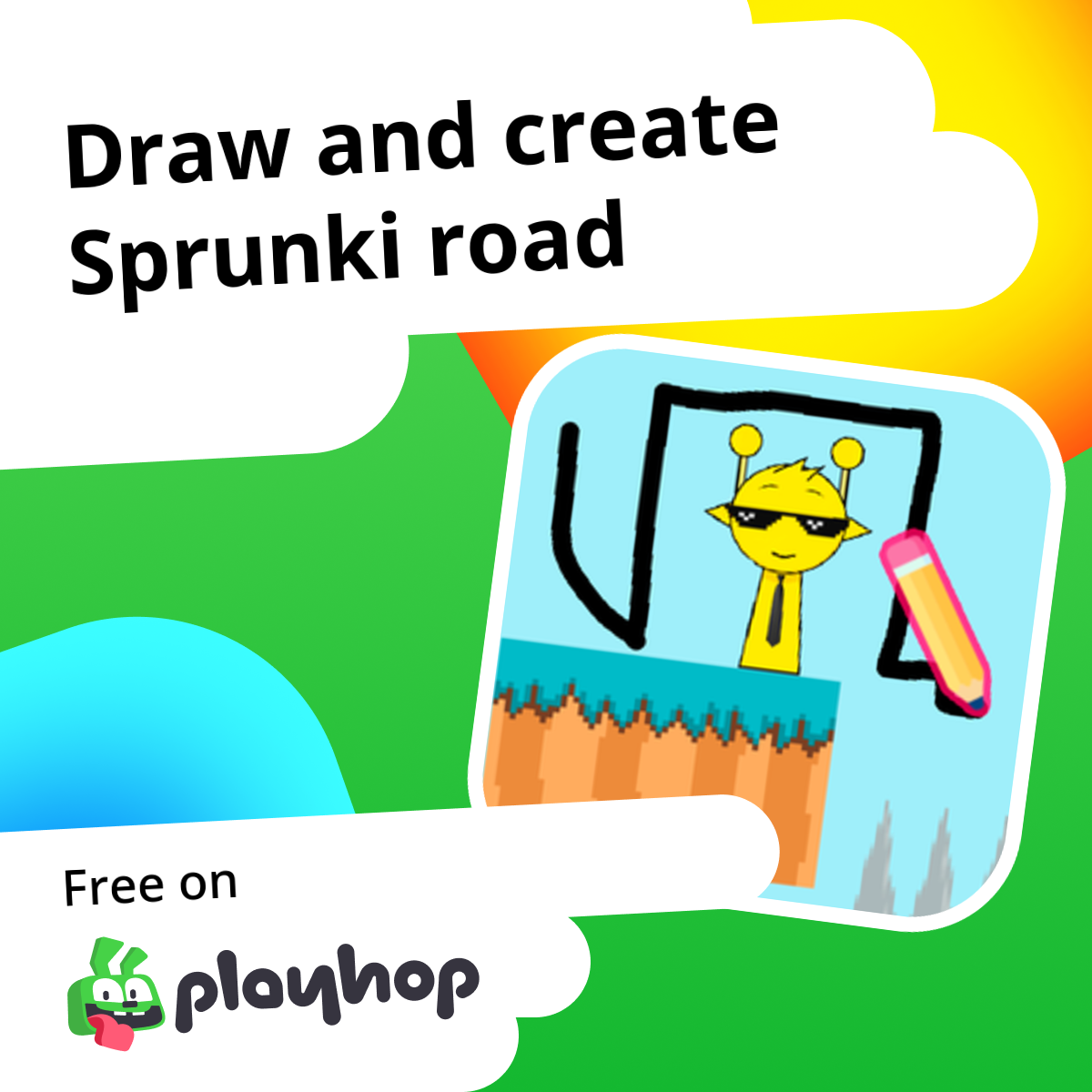 Draw and create Sprunki road (by kbvpneofit): Play Online For Free On ...