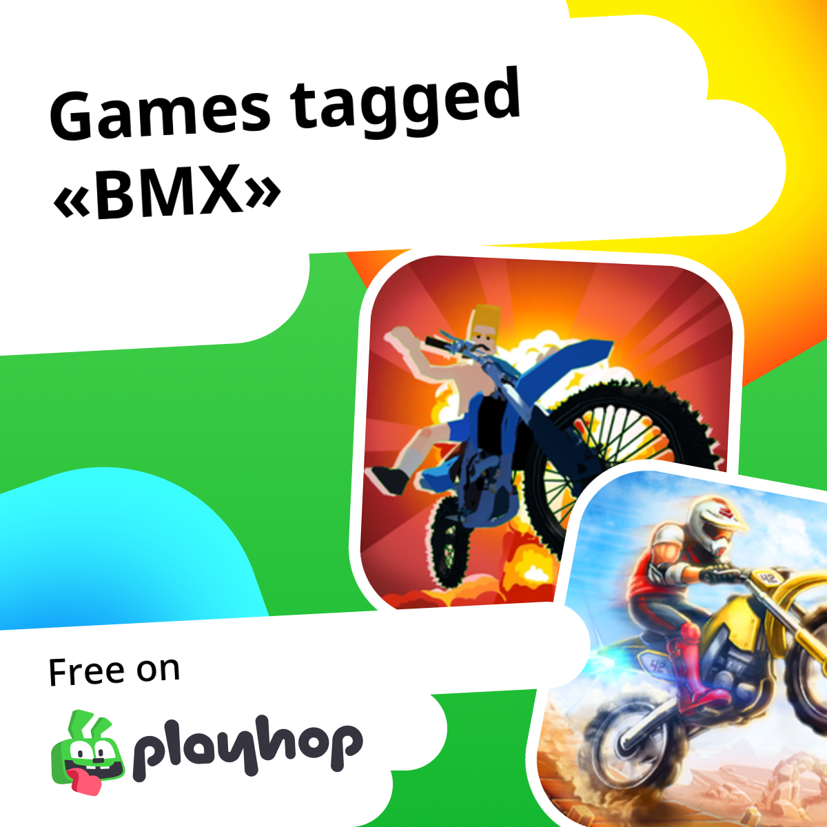 BMX Games Online: Play For Free On Playhop