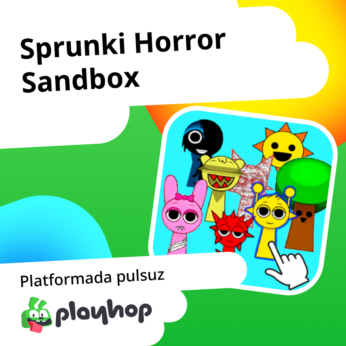 Sprunki Horror Sandbox (kbvpneofit): Playhop xidmətində pulsuz onlayn oyna