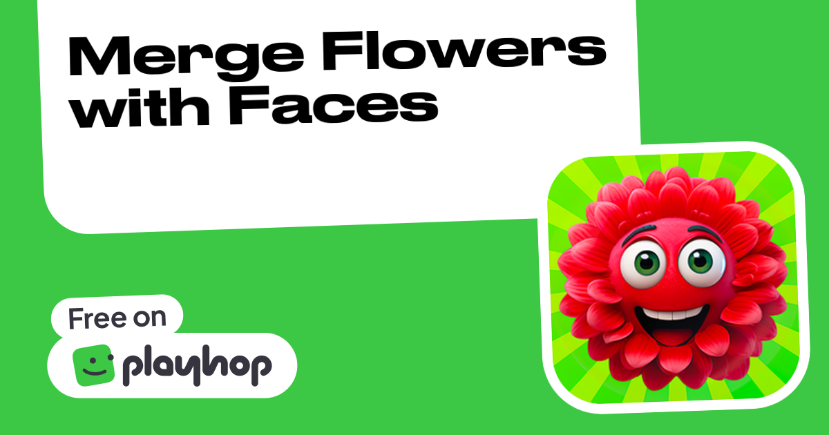 Merge Flowers with Faces (per LogicMiniGames): Juega Gratis Online en ...