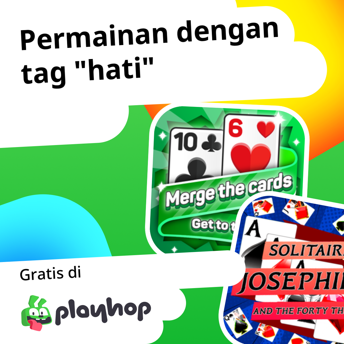 Hati game Online 🃏 Main Gratis di Playhop