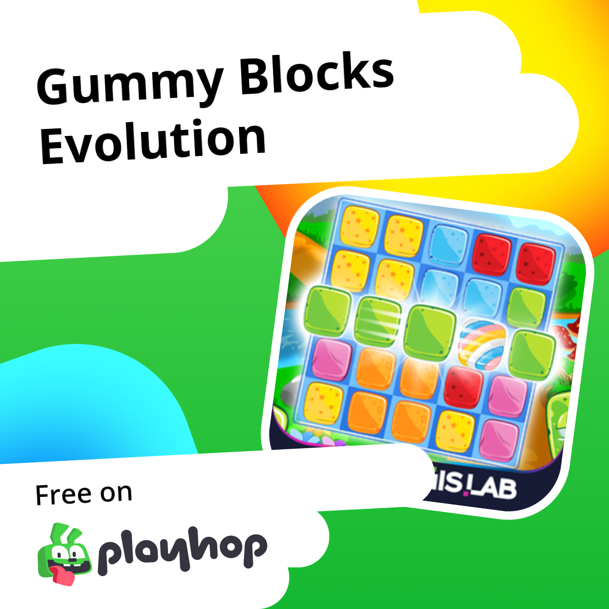 Gummy Blocks Evolution (توسط CodeThisLab): بازی آنلاین به صورت رایگان در Playhop