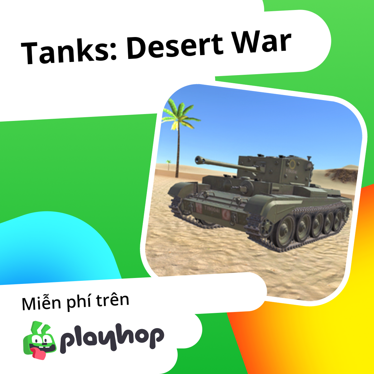 Tanks: Desert War: Chơi trực tuyến miễn phí trên Playhop